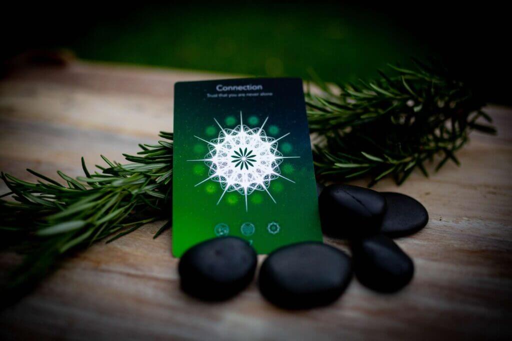 Unique Oracle Deck with Sacred Geometry